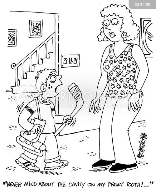 Tooth Cavities Cartoons and Comics - funny pictures from CartoonStock