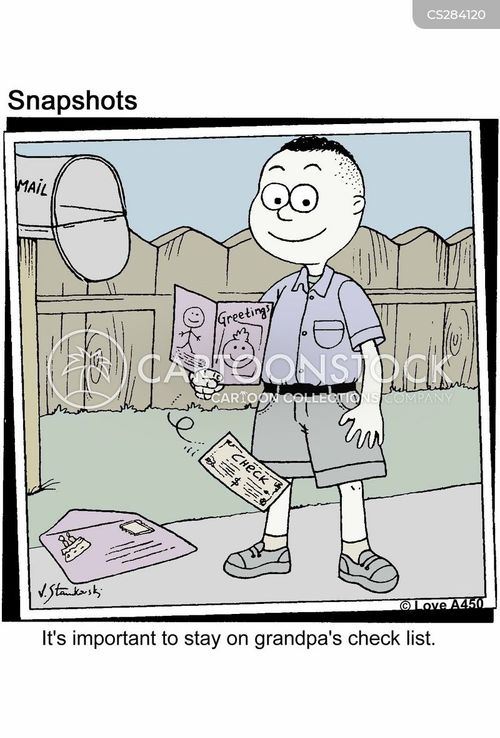 Checklist Cartoons and Comics - funny pictures from CartoonStock
