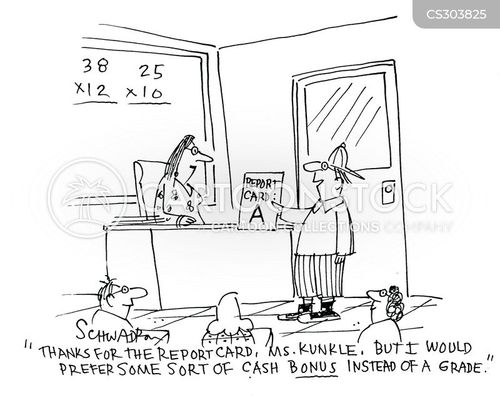 Cash Bonus Cartoons and Comics - funny pictures from CartoonStock