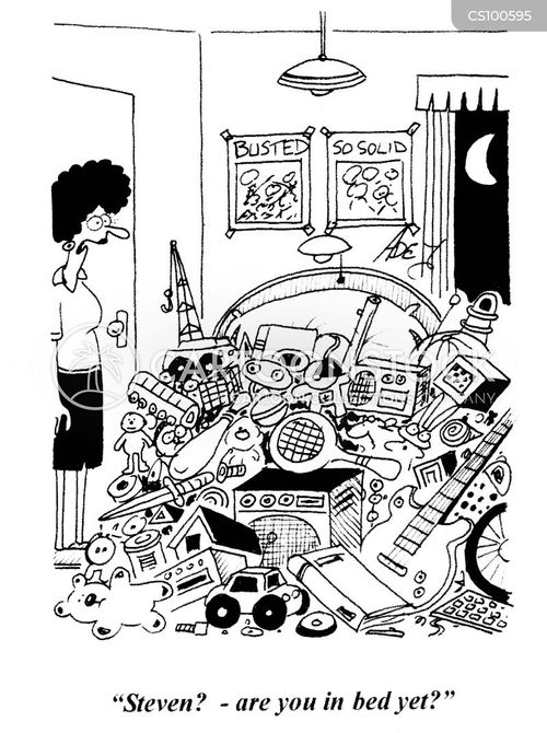 Untidy Room Cartoons and Comics - funny pictures from CartoonStock