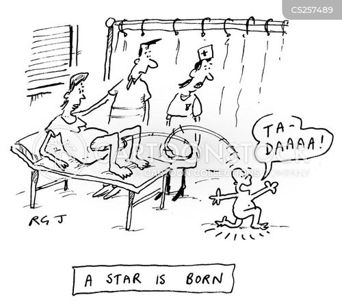 Funny Baby Birth Cartoon