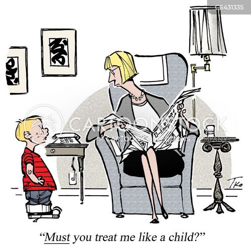 Child Discipline Cartoons and Comics - funny pictures from CartoonStock