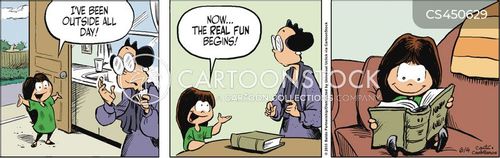 Studious Cartoons and Comics - funny pictures from CartoonStock