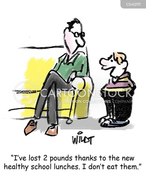 Healthy Meals Cartoons and Comics - funny pictures from CartoonStock