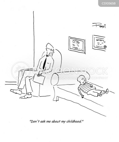 Traumatic Childhood Cartoons and Comics - funny pictures from CartoonStock