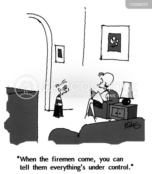 Firemen Cartoons and Comics - funny pictures from CartoonStock
