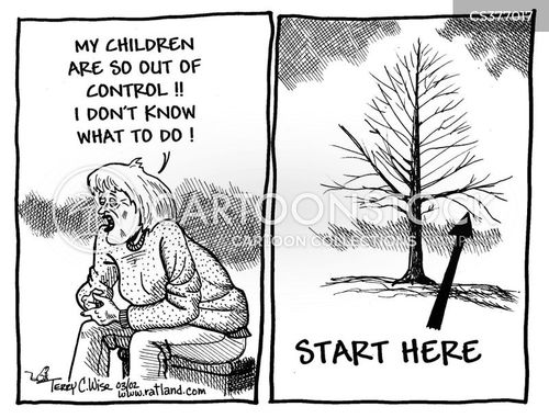 Punitive Parenting Cartoons and Comics - funny pictures from CartoonStock
