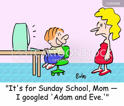 Adam And Eve Cartoons and Comics - funny pictures from CartoonStock