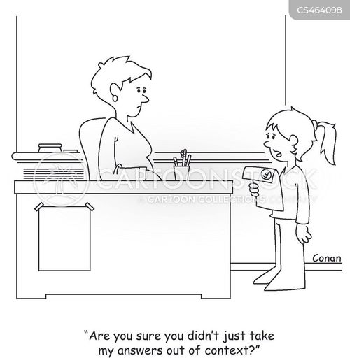 Out Of Context Cartoons and Comics - funny pictures from CartoonStock