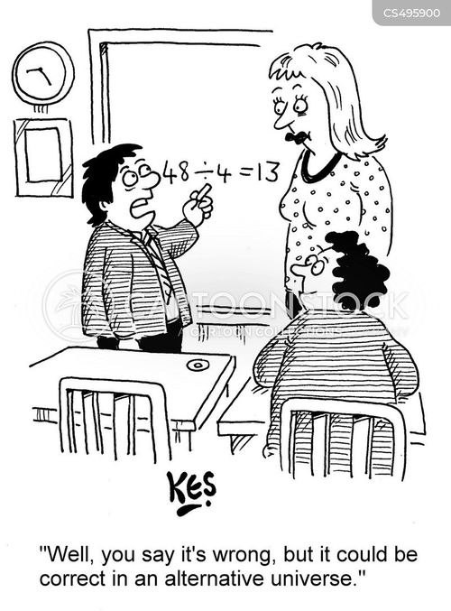 Maths Question Cartoons and Comics - funny pictures from CartoonStock