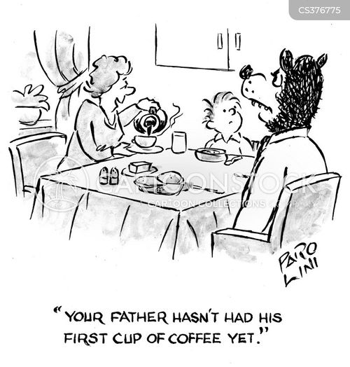 Coffee Stand Cartoons and Comics - funny pictures from CartoonStock