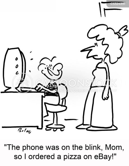 Telephone Order Cartoons and Comics - funny pictures from CartoonStock