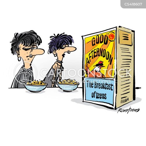 Cornflakes Cartoons and Comics - funny pictures from CartoonStock