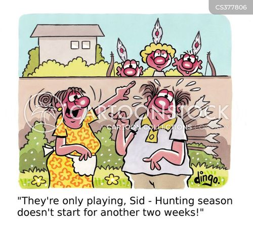 Hunting Season Cartoons and Comics - funny pictures from CartoonStock