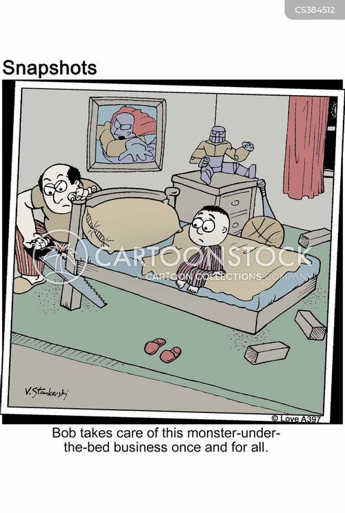Underneath Cartoons and Comics - funny pictures from CartoonStock