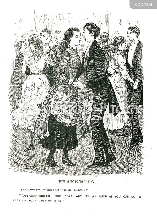 Dancing Partner Cartoons and Comics - funny pictures from CartoonStock