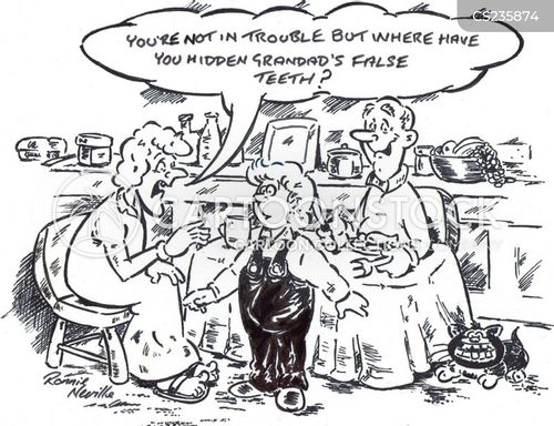 False Tooth Cartoons and Comics - funny pictures from CartoonStock