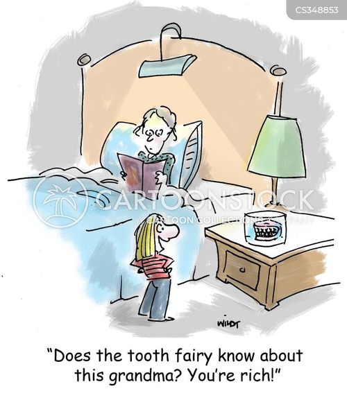 Tooth Fairy Belief Cartoons and Comics - funny pictures from CartoonStock