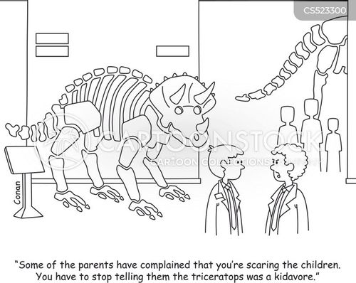 Triceratops Cartoons and Comics - funny pictures from CartoonStock