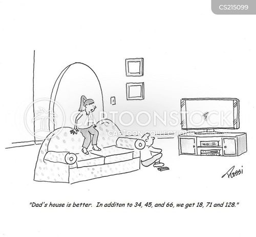 Divorced Parents Cartoons and Comics - funny pictures from CartoonStock