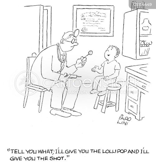 Getting Injections Cartoons and Comics - funny pictures from CartoonStock