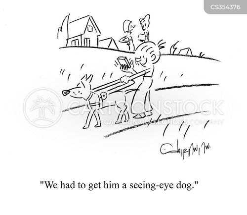 Guidedogs Cartoons and Comics - funny pictures from CartoonStock