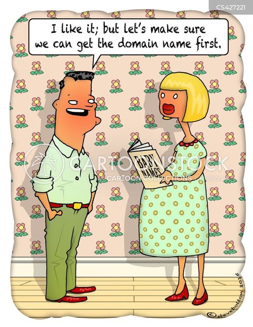 Baby Naming Cartoons and Comics - funny pictures from CartoonStock