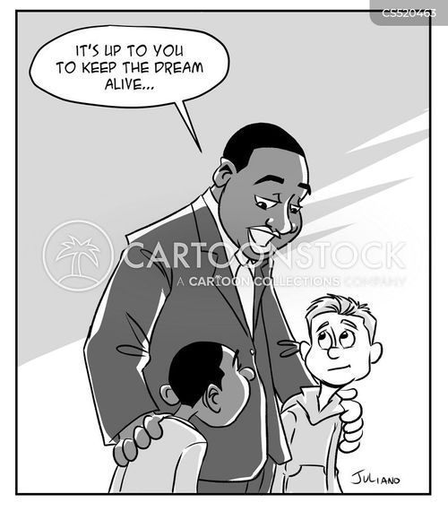 Mlk Cartoons and Comics - funny pictures from CartoonStock