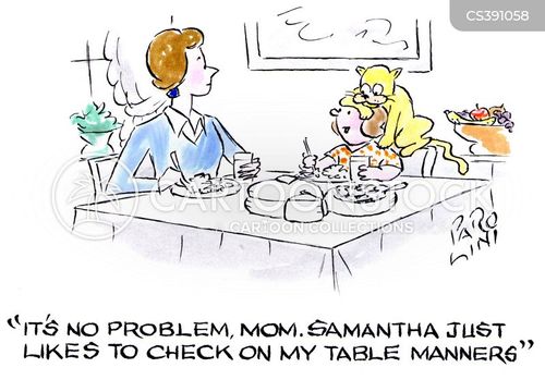 Eat At The Table Cartoons and Comics - funny pictures from CartoonStock