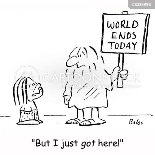 World Ends Cartoons and Comics - funny pictures from CartoonStock