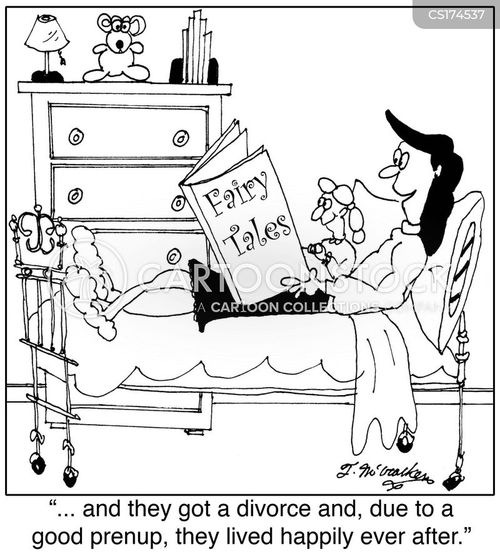 Prenuptial Agreement Cartoons and Comics - funny pictures from CartoonStock