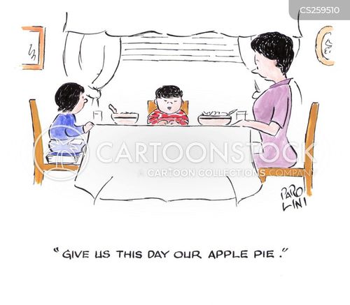 Apple Pie Cartoons and Comics - funny pictures from CartoonStock