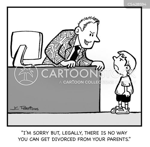 Family Breakdown Cartoons and Comics - funny pictures from CartoonStock