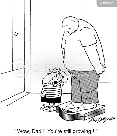 Growing Taller Cartoons and Comics - funny pictures from CartoonStock