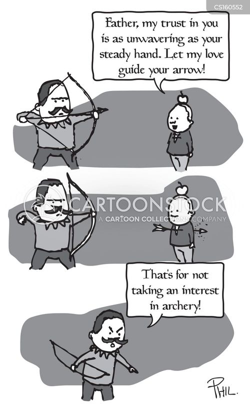 Archery Cartoons and Comics - funny pictures from CartoonStock