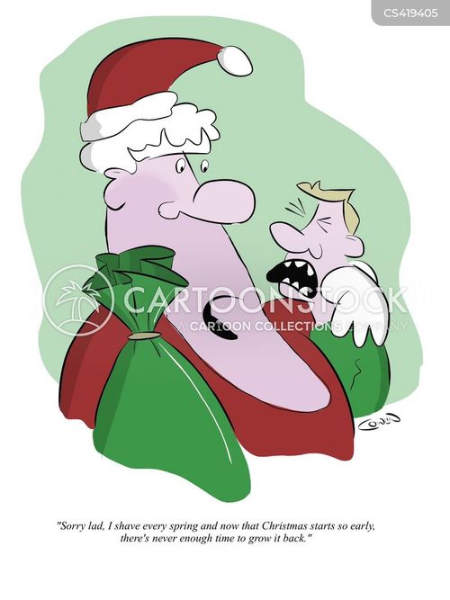Father Xmas Cartoons and Comics - funny pictures from CartoonStock