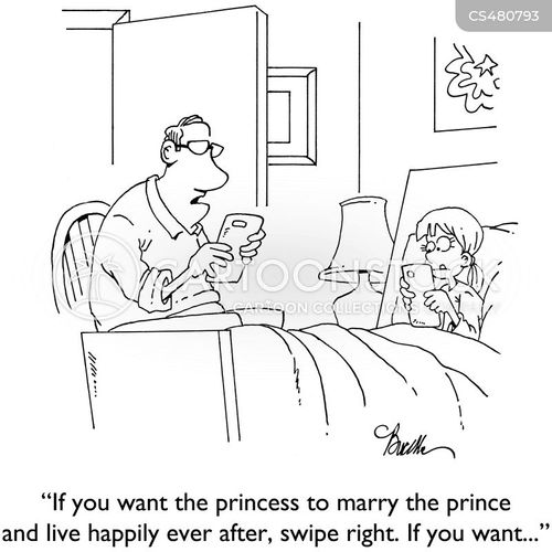 Swipe Left Cartoons and Comics - funny pictures from CartoonStock