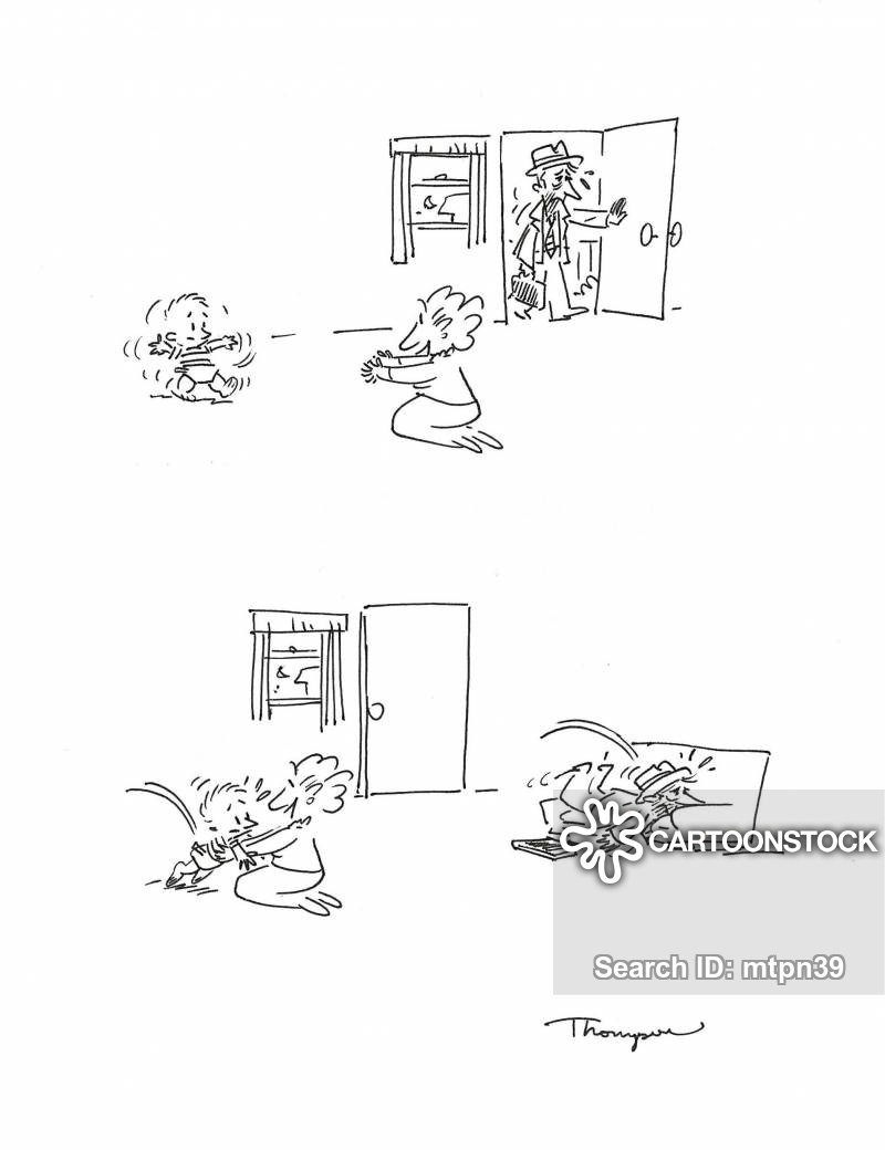 Learning To Walk Cartoons and Comics - funny pictures from CartoonStock