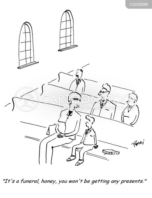 Funeral Cartoons and Comics - funny pictures from CartoonStock