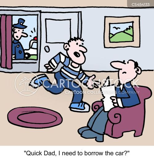 Speedy Getaway Cartoons and Comics - funny pictures from CartoonStock