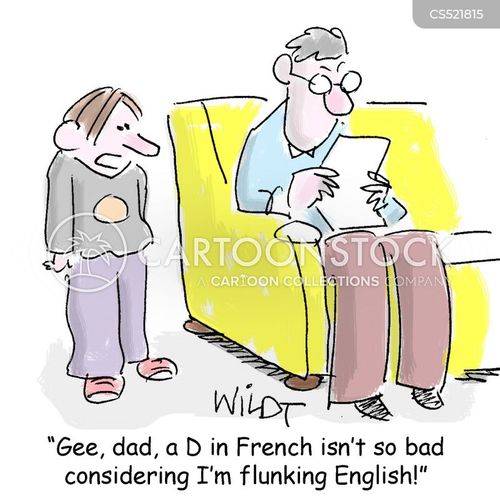 Flunking Cartoons and Comics - funny pictures from CartoonStock