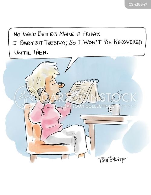 Recovery Time Cartoons and Comics - funny pictures from CartoonStock
