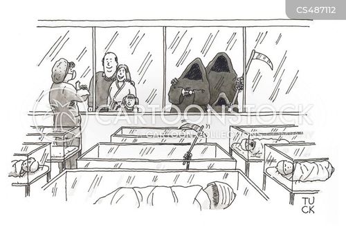 Maternity Hospital Cartoons and Comics - funny pictures from CartoonStock