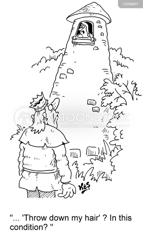 Hair Conditioning Cartoons and Comics - funny pictures from CartoonStock