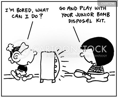Bomb Disposal Cartoons and Comics - funny pictures from CartoonStock