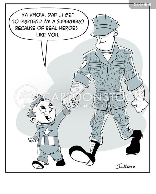 Military Veteran Cartoons and Comics - funny pictures from CartoonStock