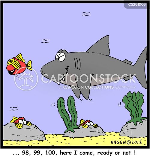 Hiders Cartoons and Comics - funny pictures from CartoonStock