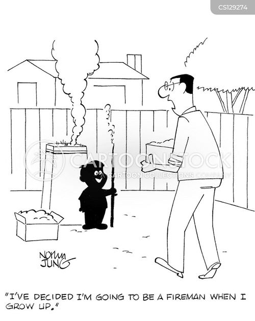Incinerator Cartoons and Comics - funny pictures from CartoonStock