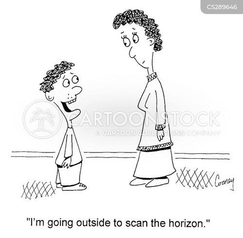 Horizon Cartoons and Comics - funny pictures from CartoonStock