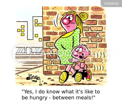 Hunger Cues Cartoons and Comics - funny pictures from CartoonStock